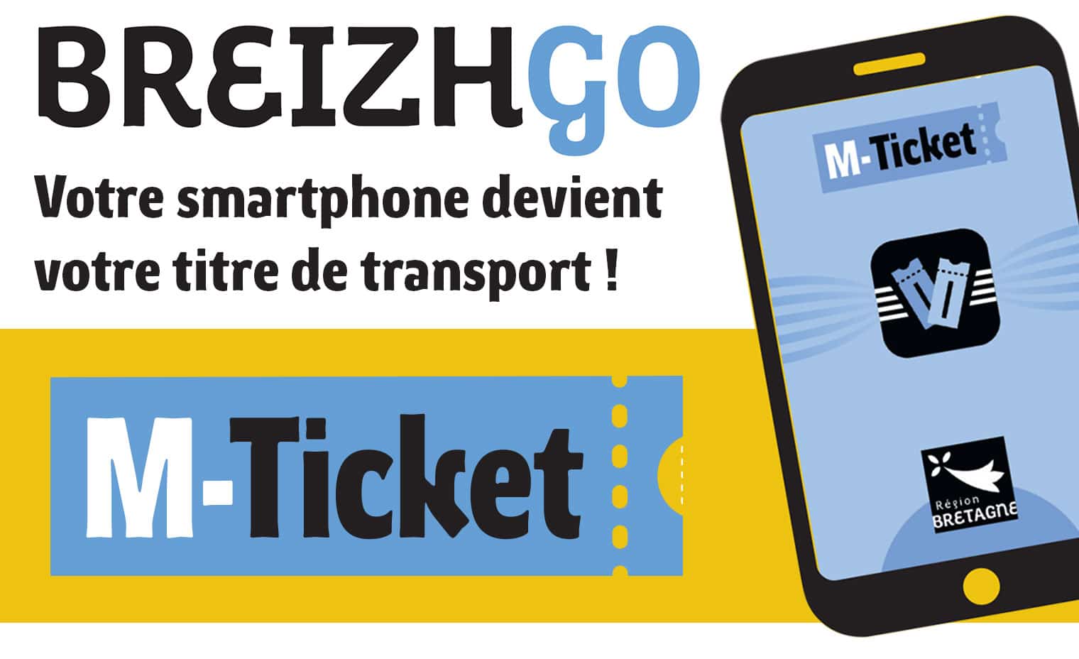 Le M-Ticket arrive sur vos lignes régulières - Élorn bus & cars